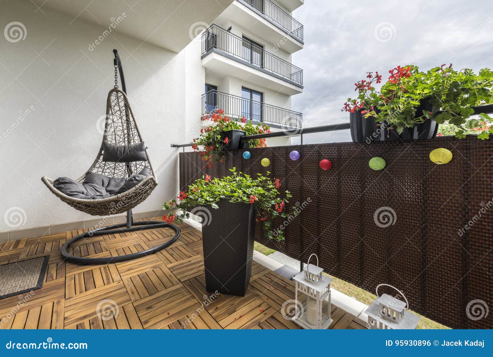 Home terrace stock photo. Image of balustrade, color - 95930896