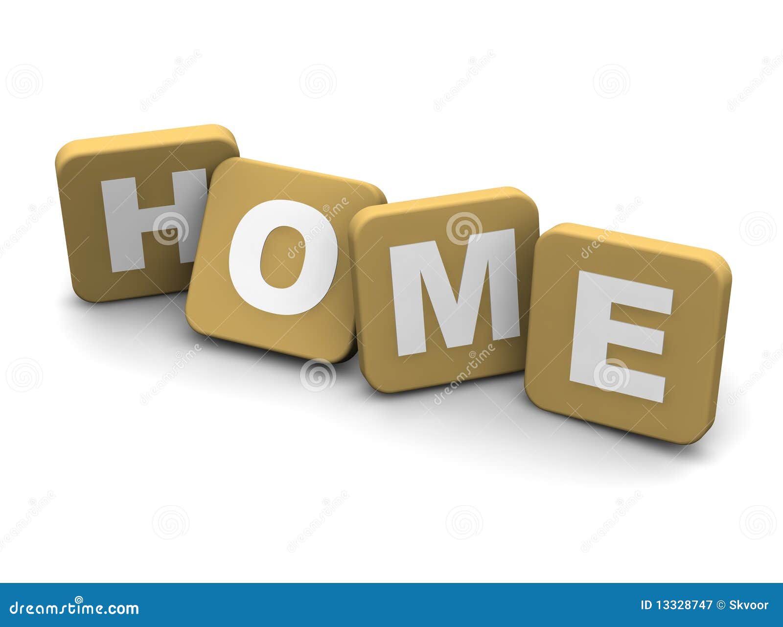 Home text stock illustration. Illustration of word, orange - 13328747