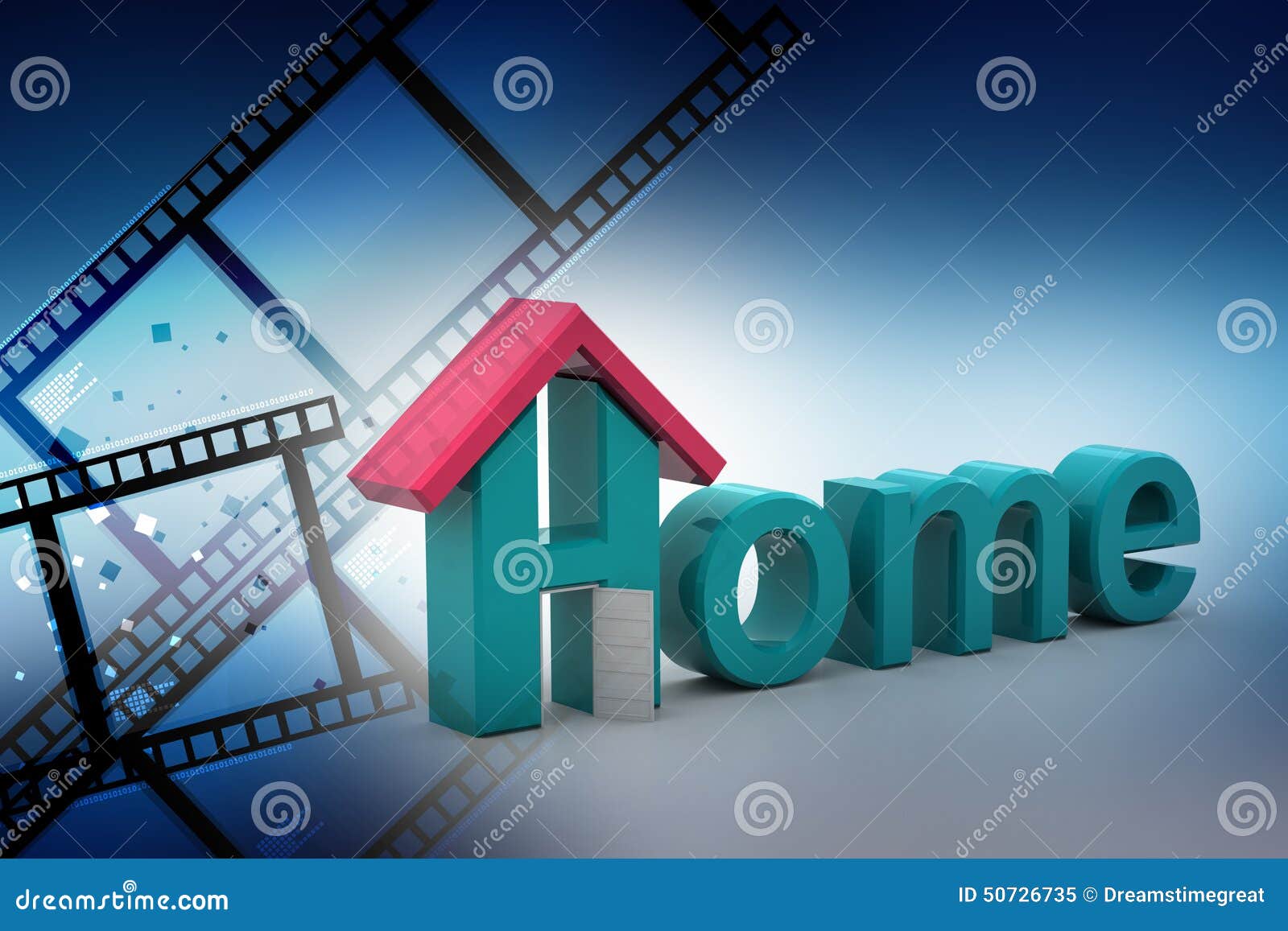 Home text with roof stock image. Image of apartment, real - 50726735