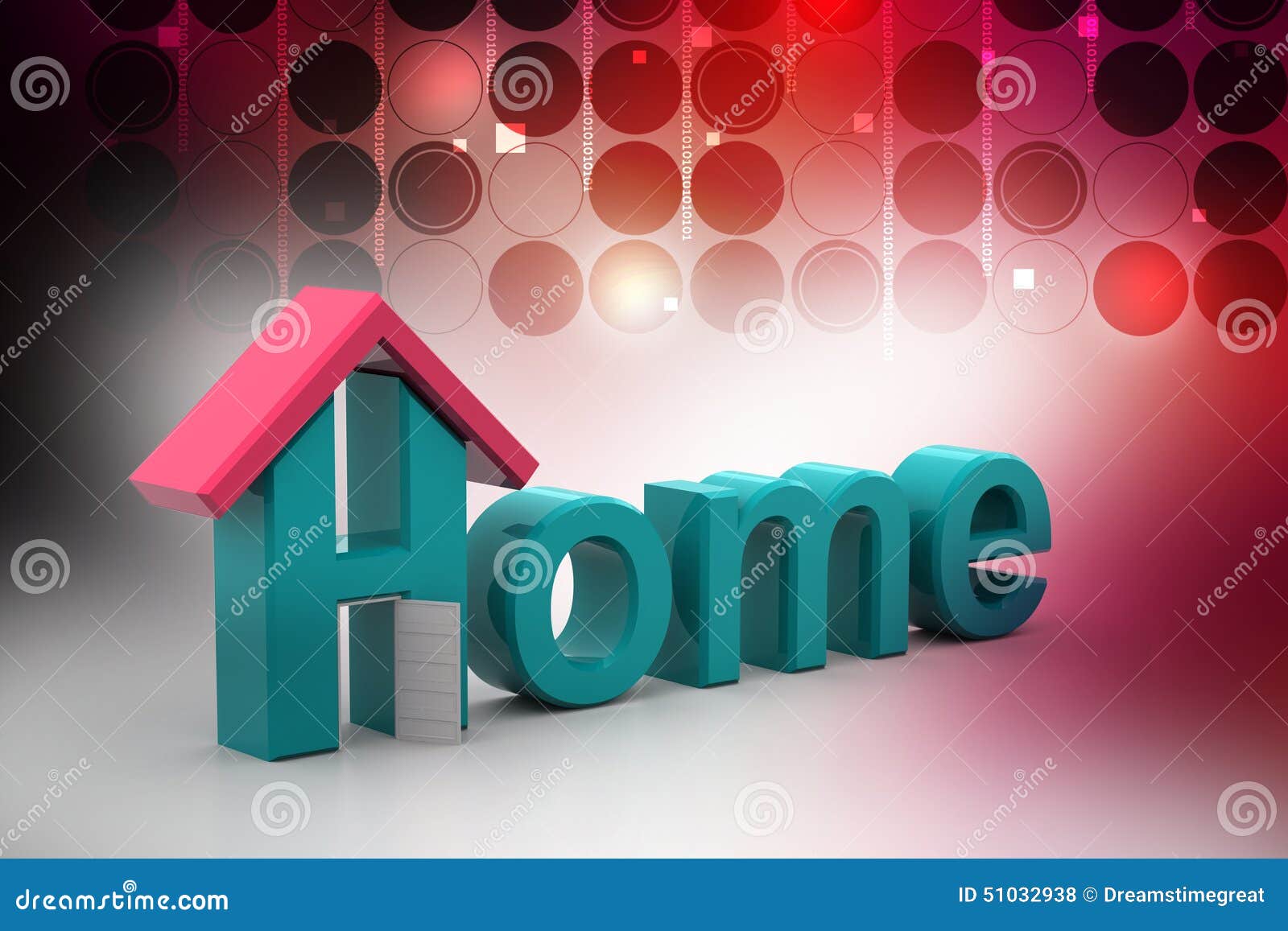 Home text with roof stock illustration. Illustration of brand - 51032938