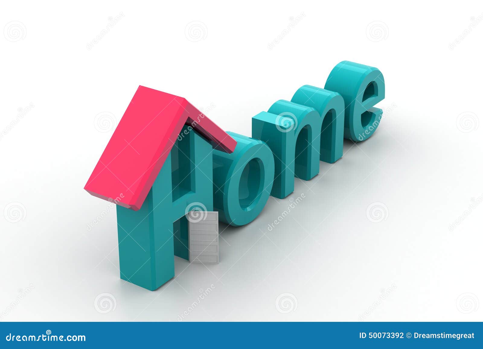 Home text with roof stock illustration. Illustration of logotype - 50073392