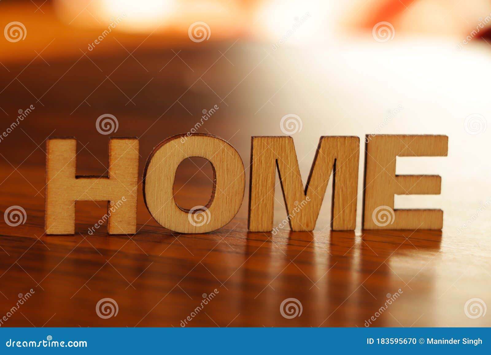 Home Text. stock photo. Image of table, alphabets, home - 183595670