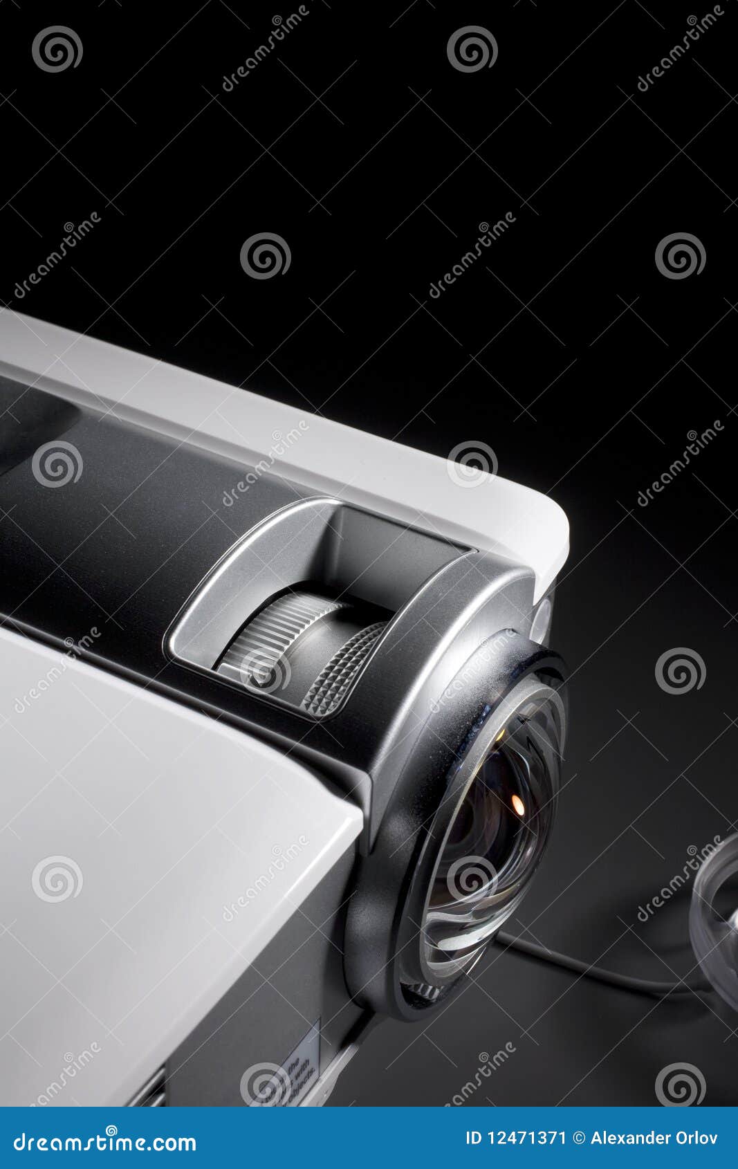 Home Theater Projector with Space for Text Stock Image - Image of ...