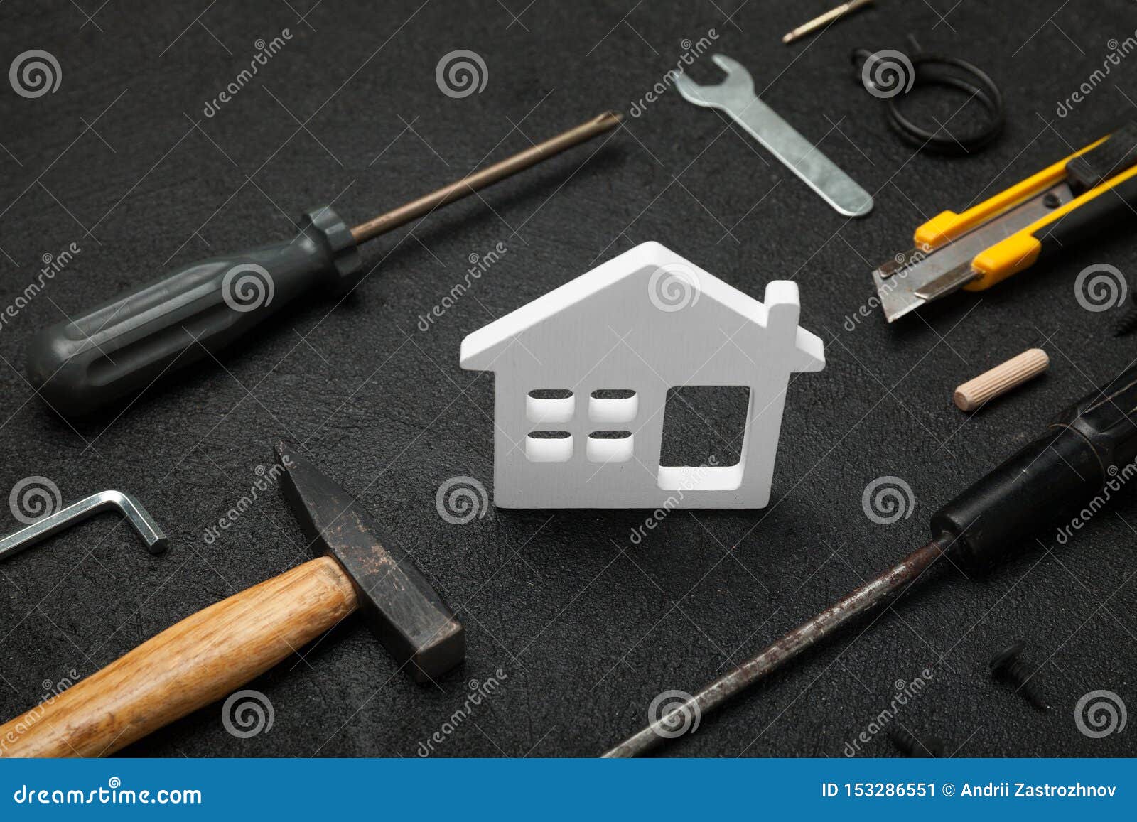 Home Tools, Interior Improvement. Do it Yourself Concept Stock Image ...