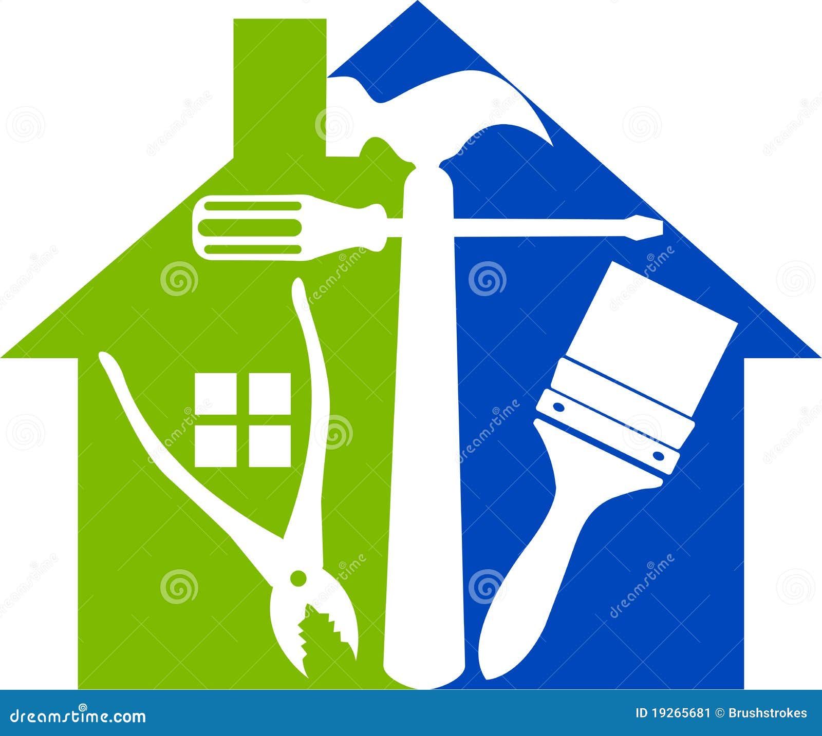 Home tools logo stock image. Image of logotype, abstract - 19265681