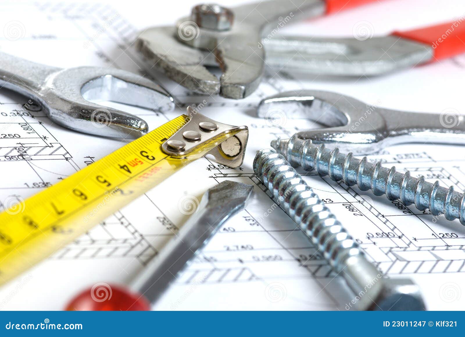 Home tools set stock image. Image of plane, home, pliers - 23011247