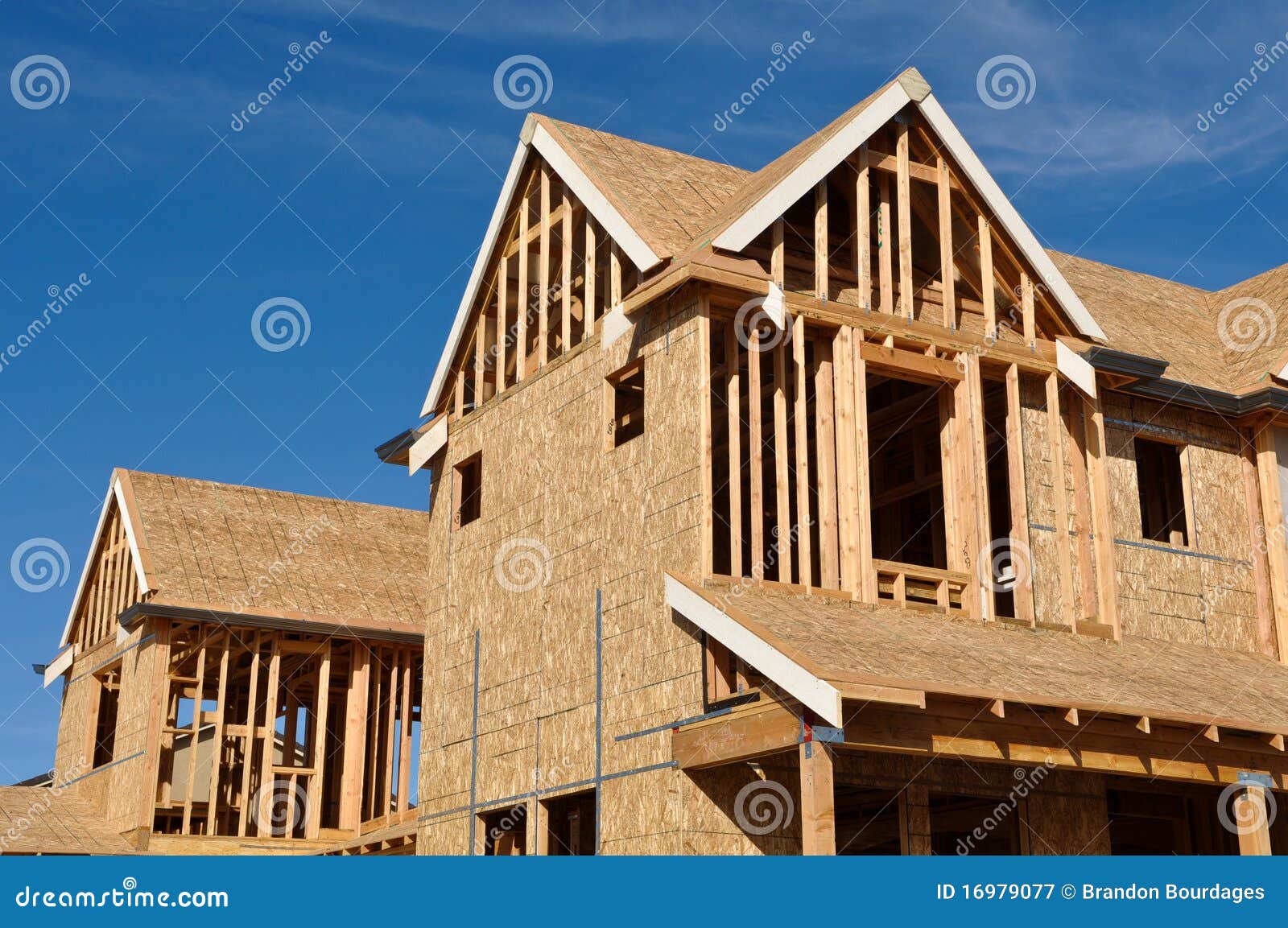 Home Under Construction stock image. Image of beam, house - 16979077