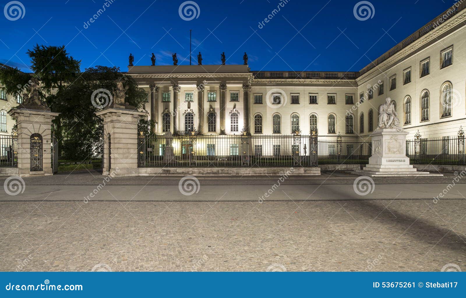 Home of the University Humboldt Berlin Germany Europe Editorial Photo ...