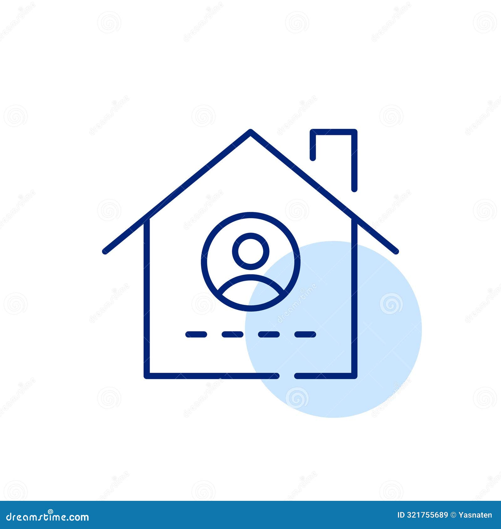 Home with User Avatar and Password Input Field. Authentication for ...