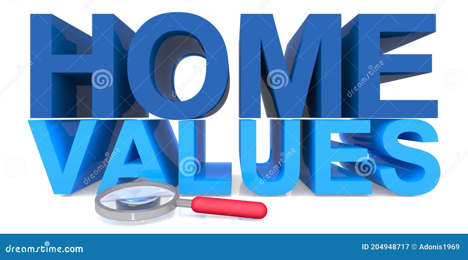 Home values on white stock image. Image of architecture - 204948717