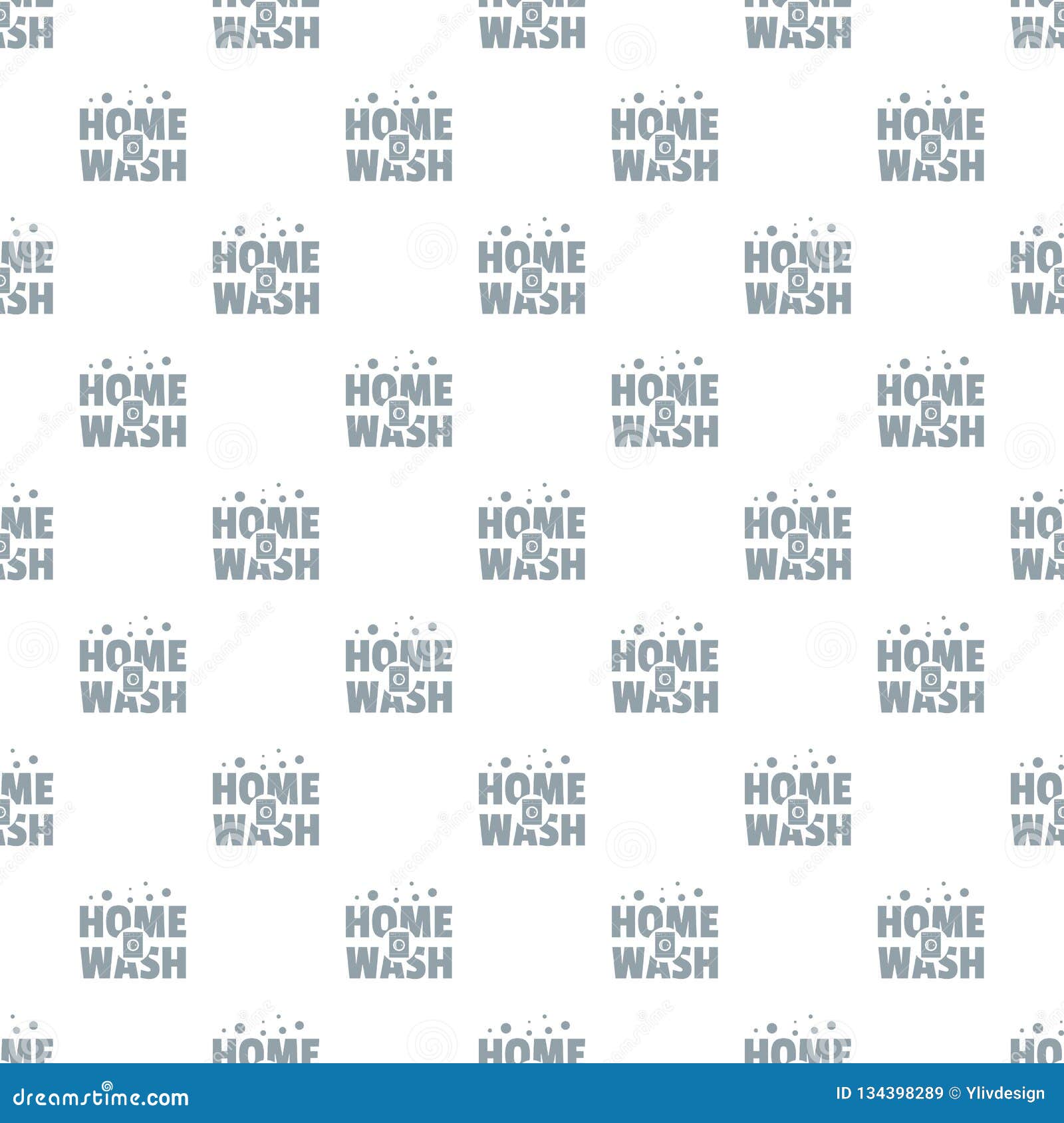 Home Wash Pattern Vector Seamless Stock Vector - Illustration of ...