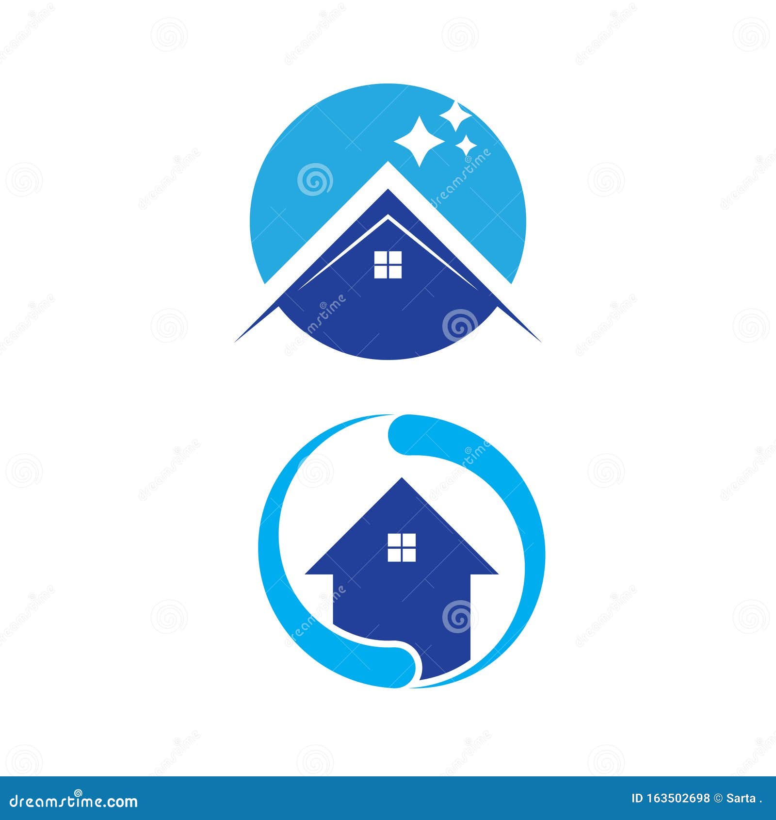 Home Washing Logo icon set stock illustration. Illustration of icon ...