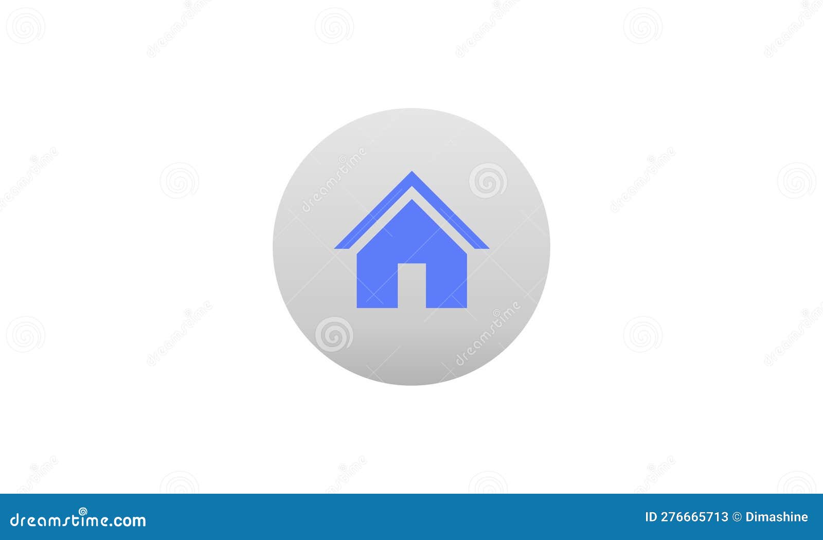 Home Web Icons. House Symbol Button, Simple Vector Illustration Stock ...