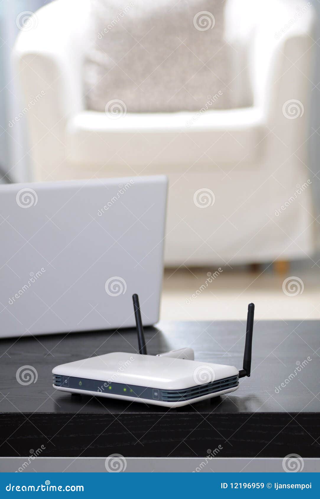Home wireless internet stock image. Image of mobility - 12196959