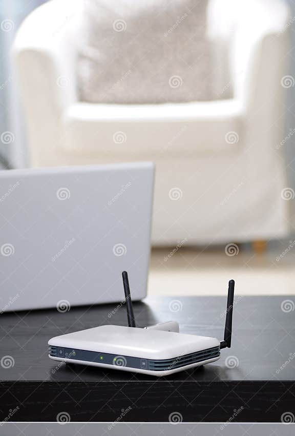 Home wireless internet stock image. Image of mobility - 12196959