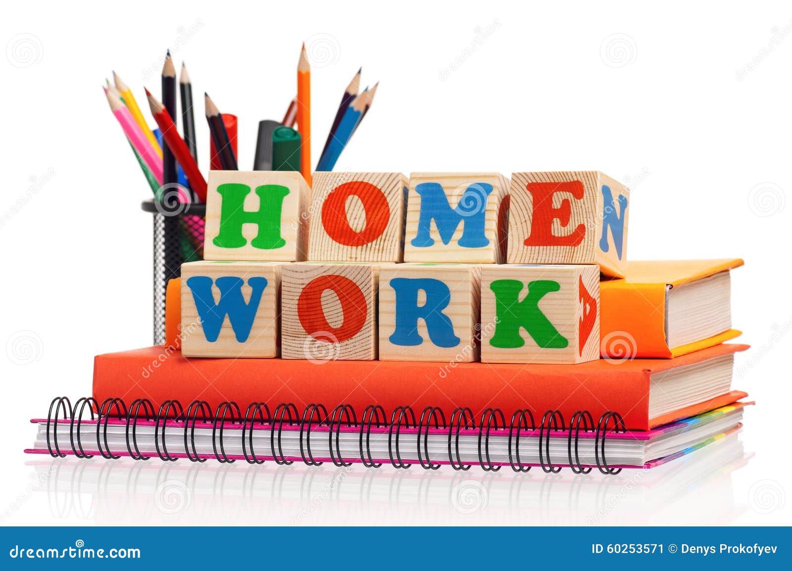 Home work stock image. Image of grow, primary, home, block - 60253571