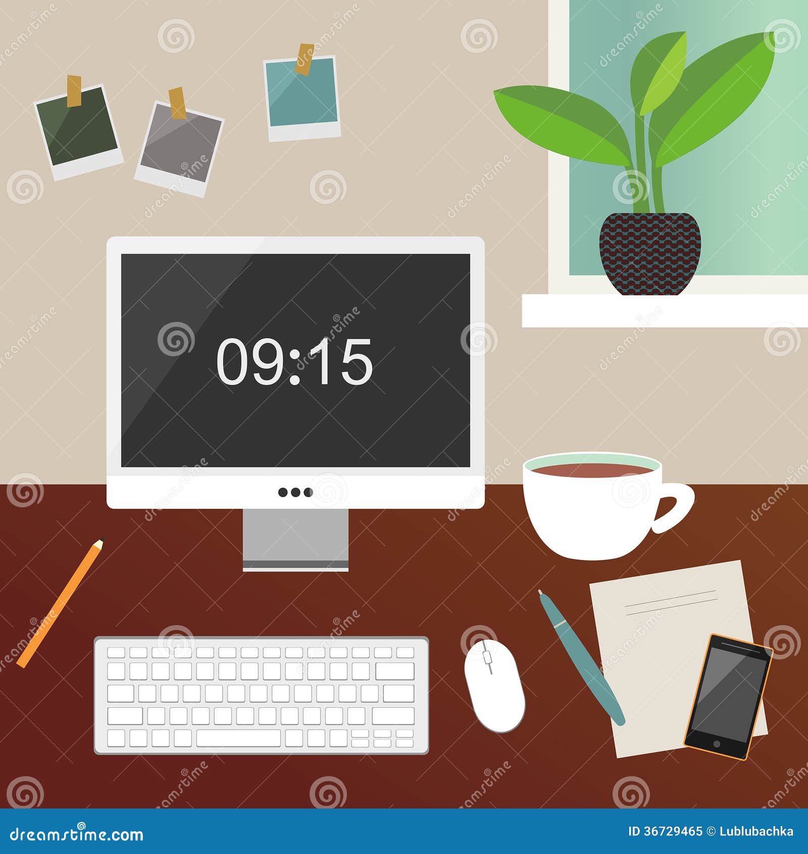 Workspace Cartoons, Illustrations & Vector Stock Images - 679800 ...