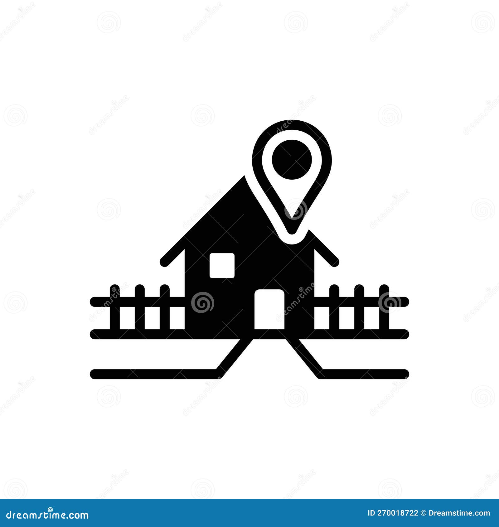 Black Solid Icon for Homeland, Motherland and Land Stock Vector ...