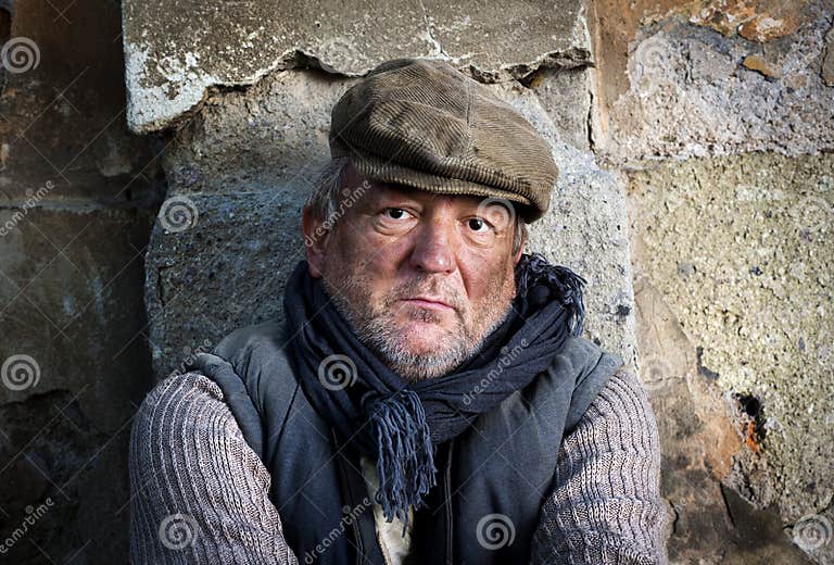 Homeles man stock image. Image of city, economy, hungry - 27497925