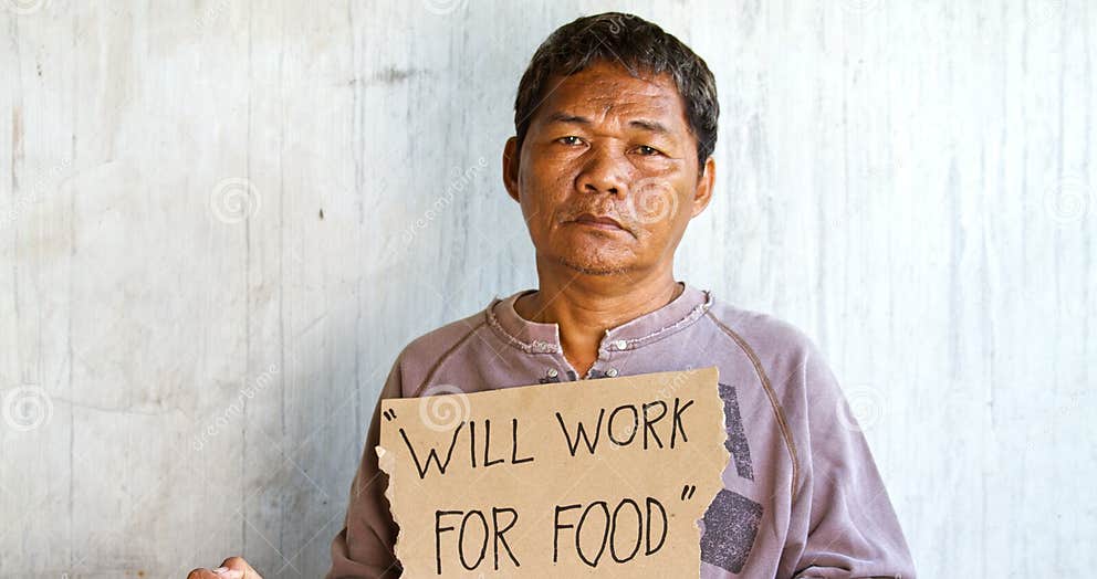 Homeless asian man stock image. Image of aged, senior - 24245265