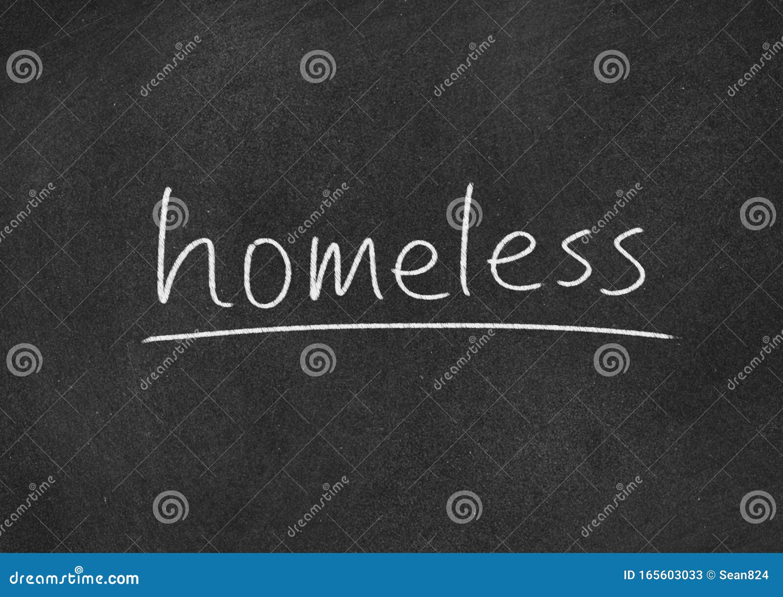 Homeless stock image. Image of word, blackboard, homeless - 165603033