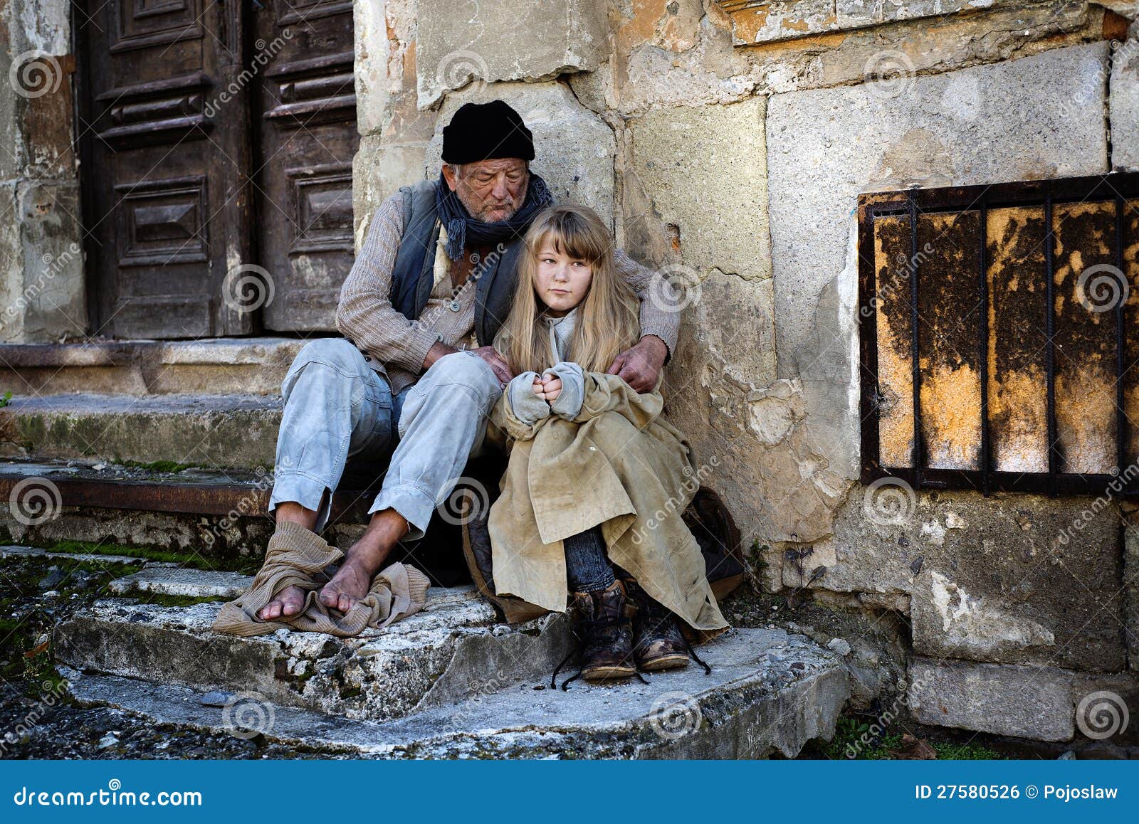 Homeless family stock photo. Image of hands, eyes, girl - 27580526