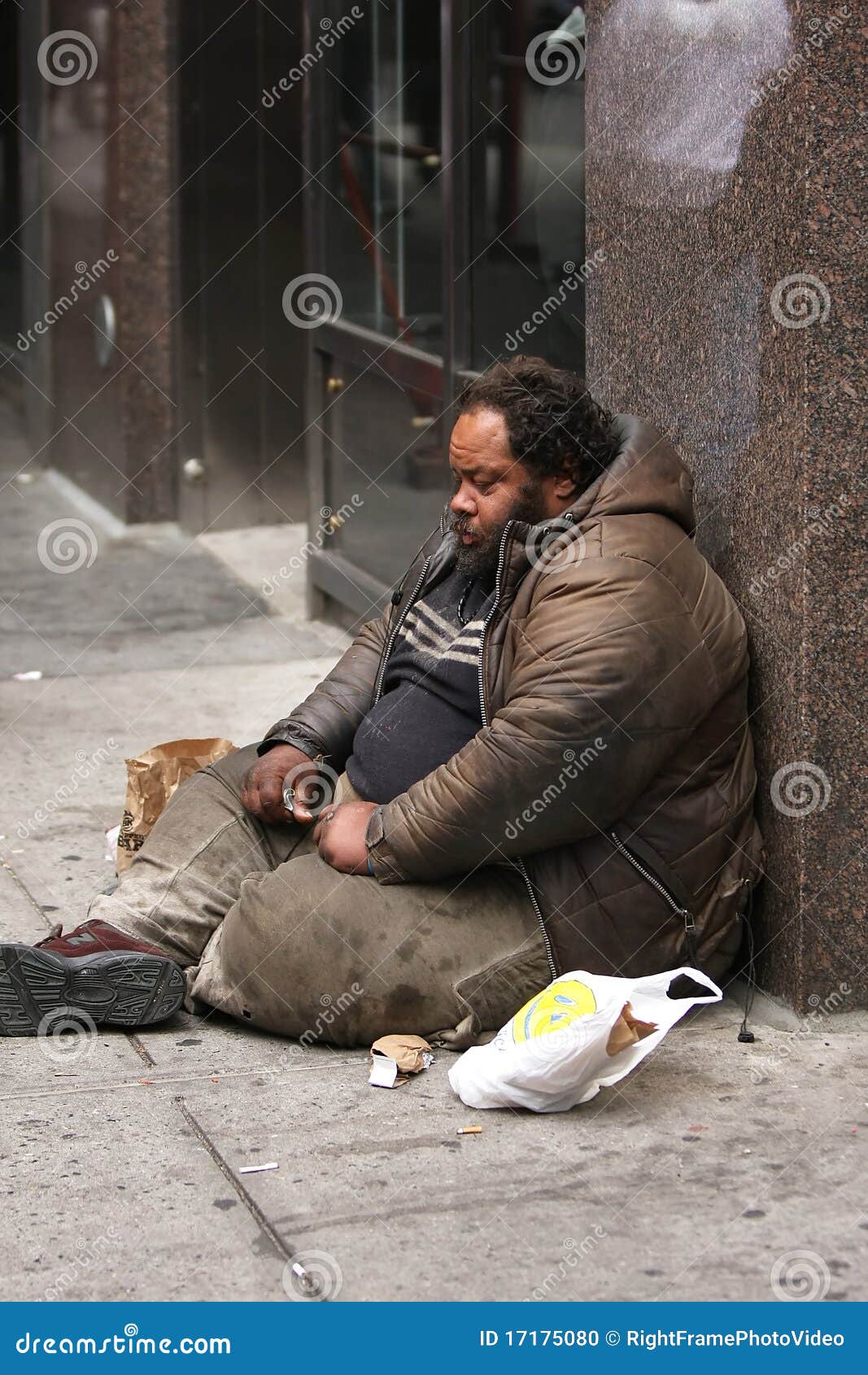 Homeless Man editorial image. Image of person, alcohol - 17175080