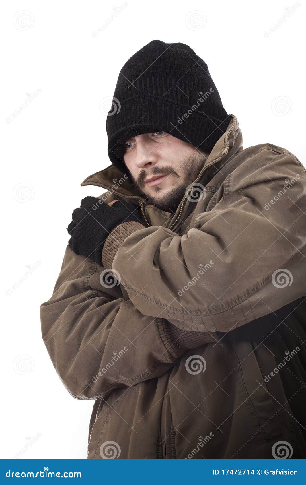 Homeless man stock photo. Image of abuse, drug, homelessness - 17472714