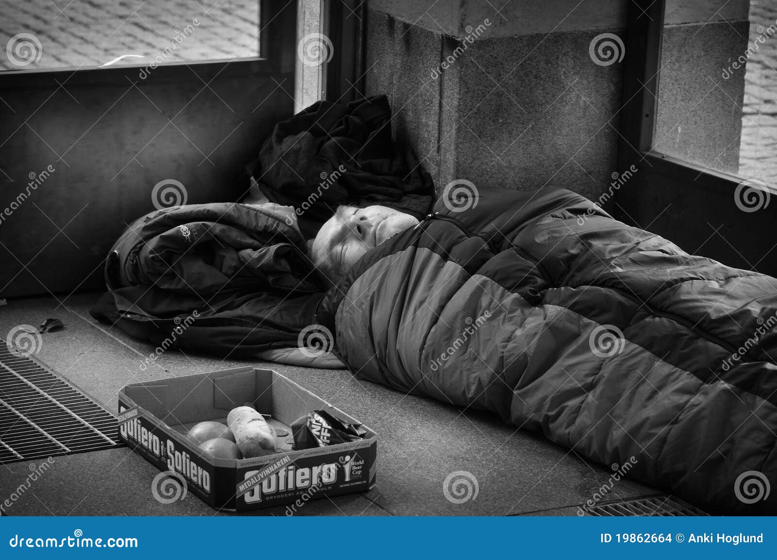 Homeless man editorial stock image. Image of miserable - 19862664