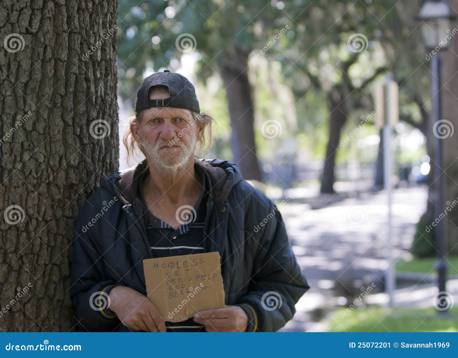 Homeless Man stock image. Image of vagrant, poor, poverty - 25072201