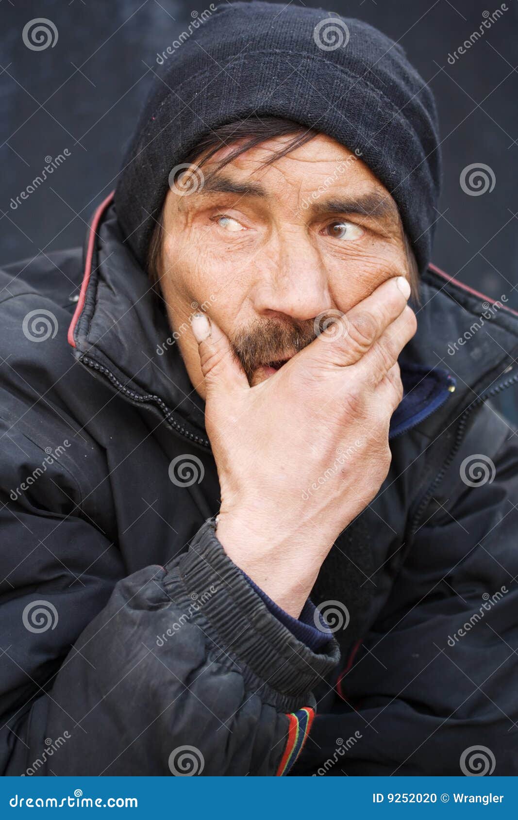 Homeless man stock photo. Image of human, hopeless, dirty - 9252020