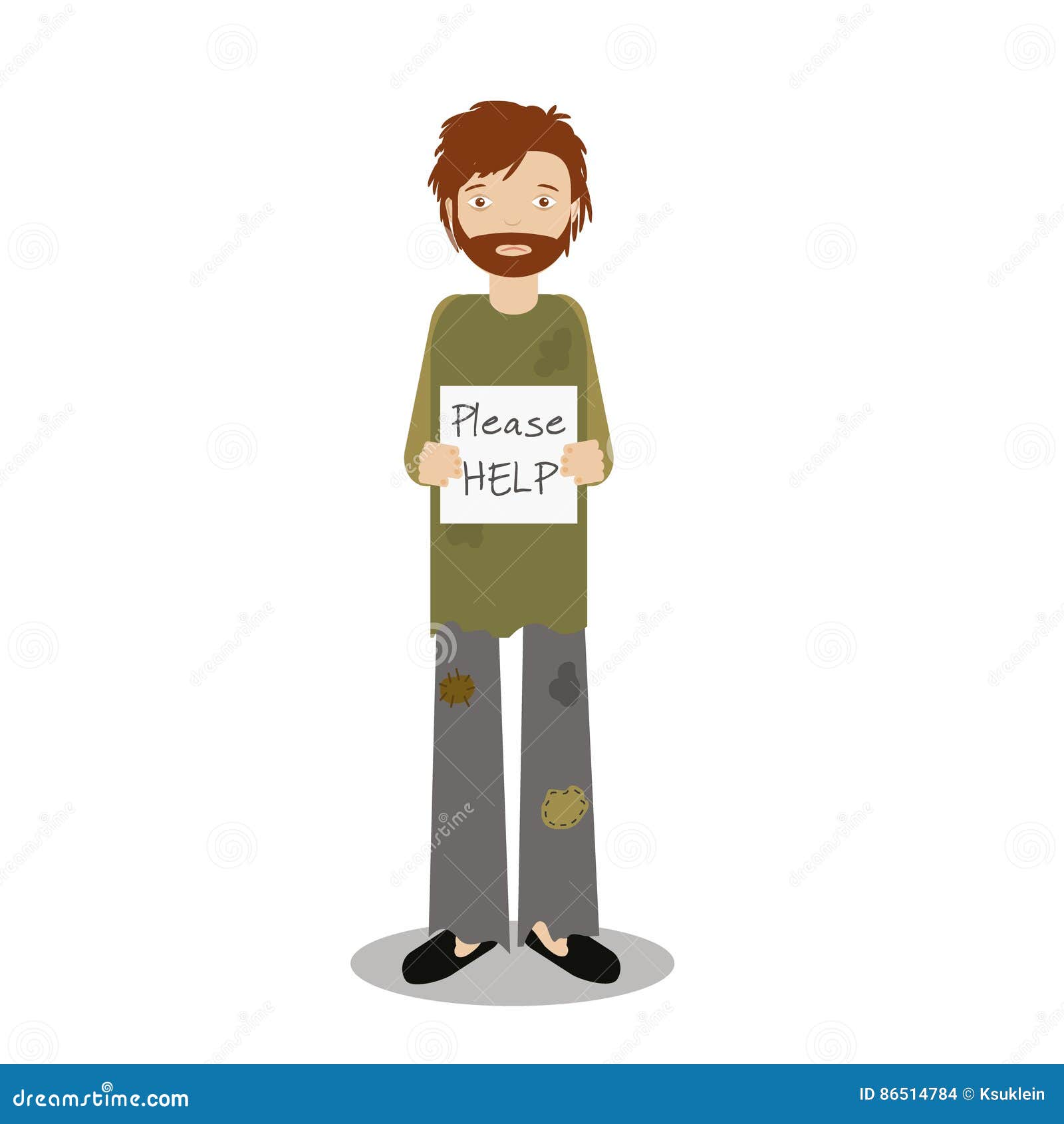 Help Me Vector Banner | CartoonDealer.com #89437409