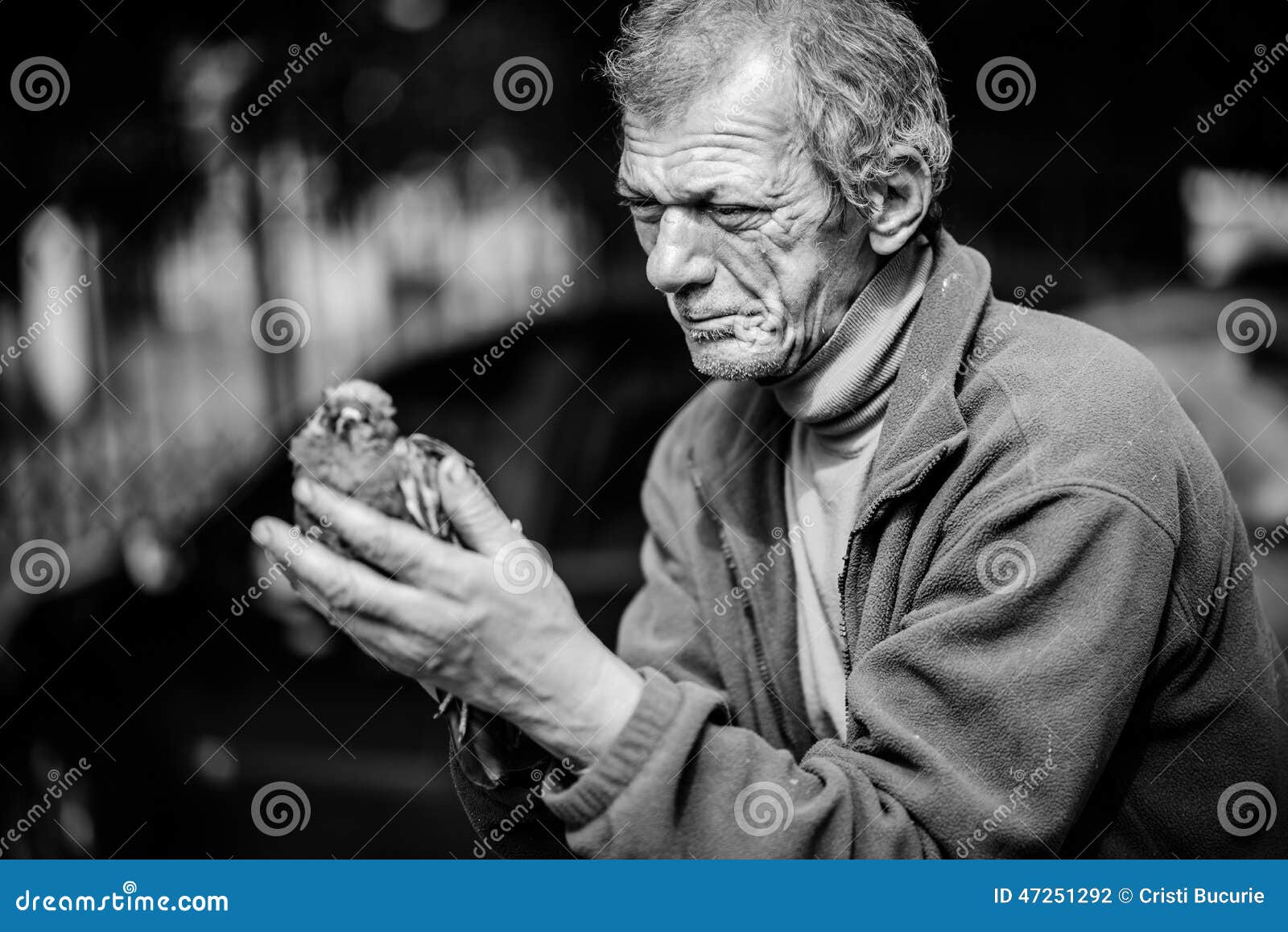 Homeless man editorial photography. Image of losing, dying - 47251292