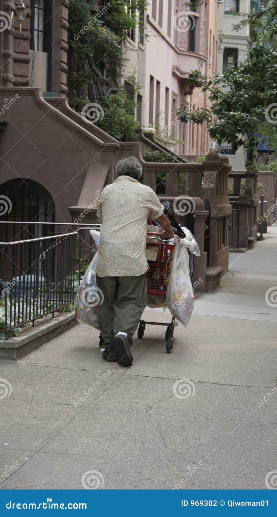 Homeless in Manhattan stock photo. Image of poverty, city - 969302
