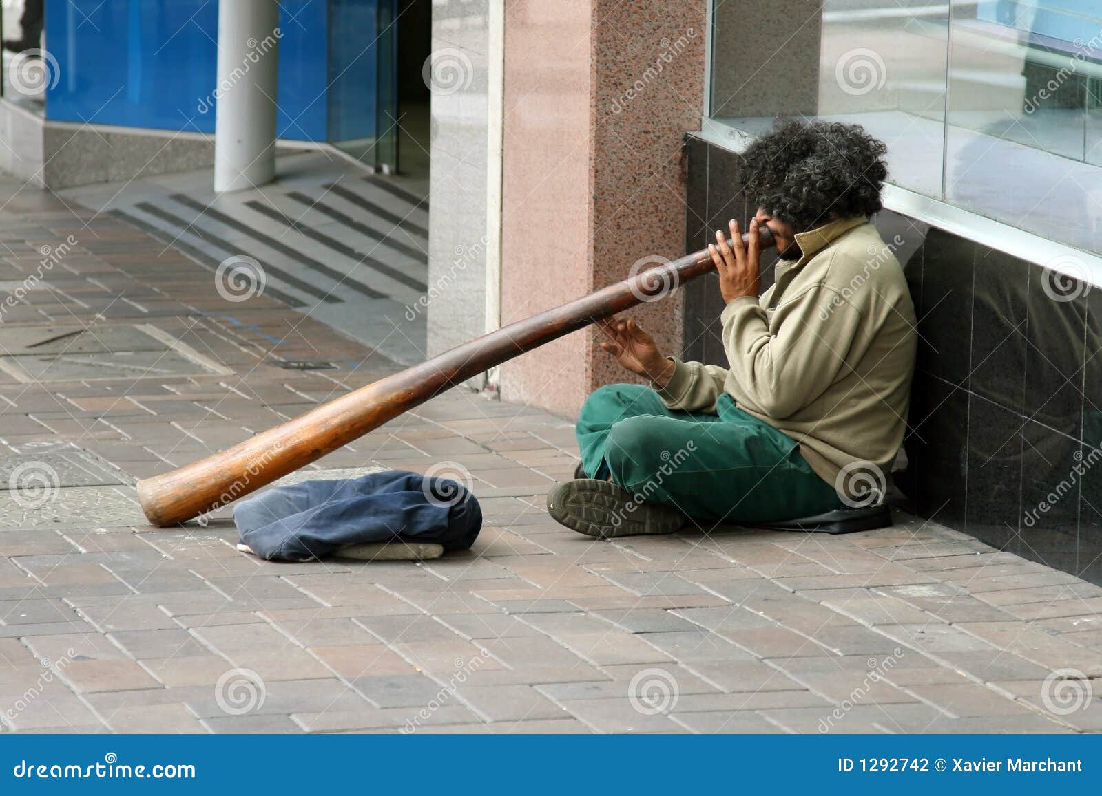 Homeless native australian editorial photography. Image of instrument ...