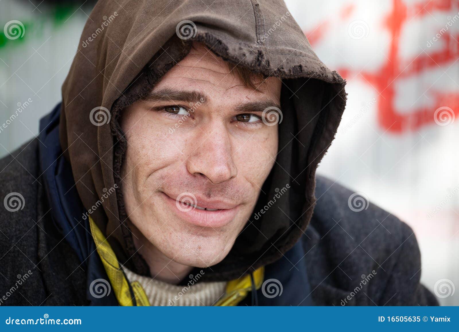 Homelessness stock image. Image of positivity, view, camera - 16505635