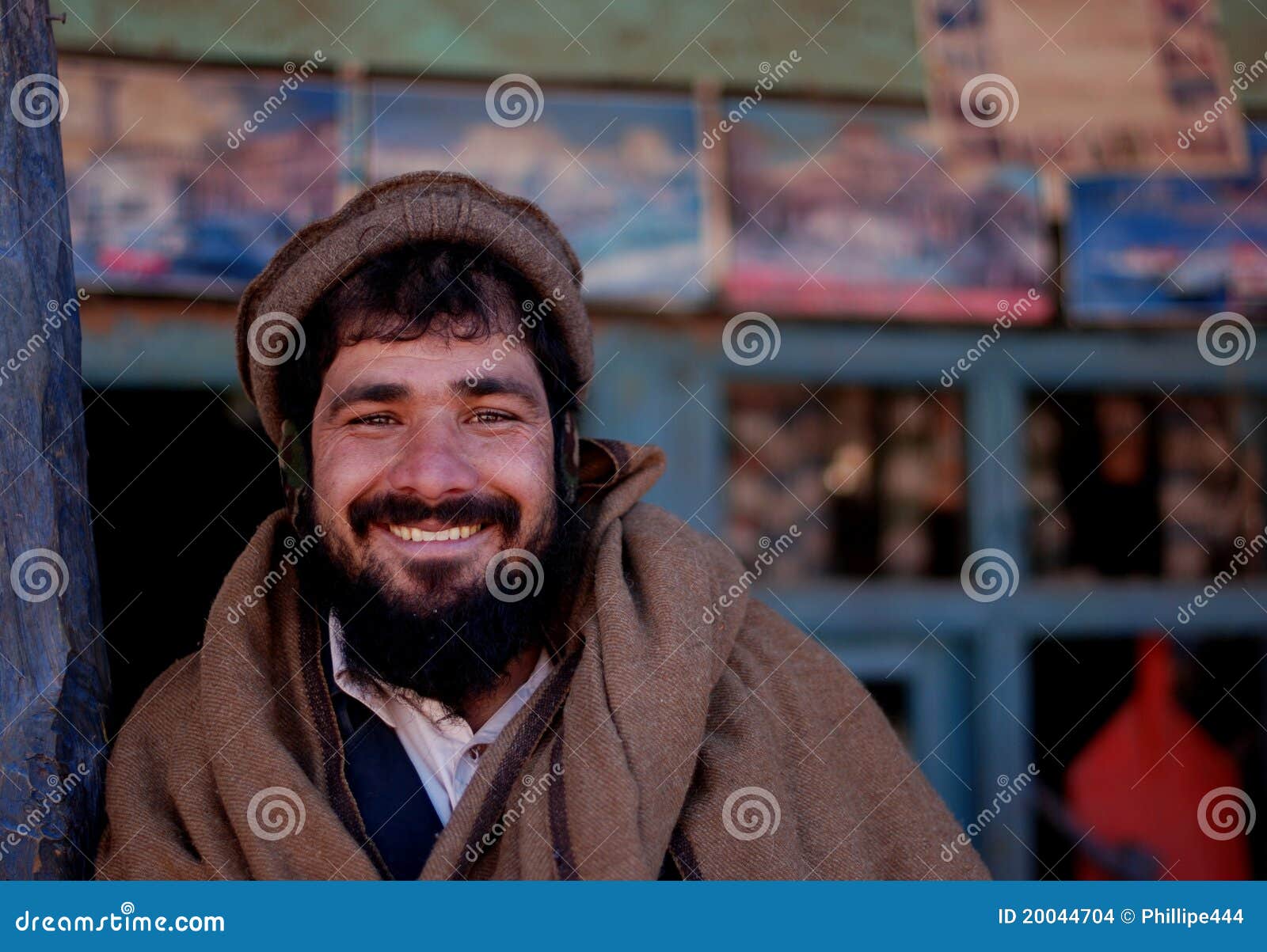Homem afegão em um mercado imagem de stock editorial. Imagem de ataques ...