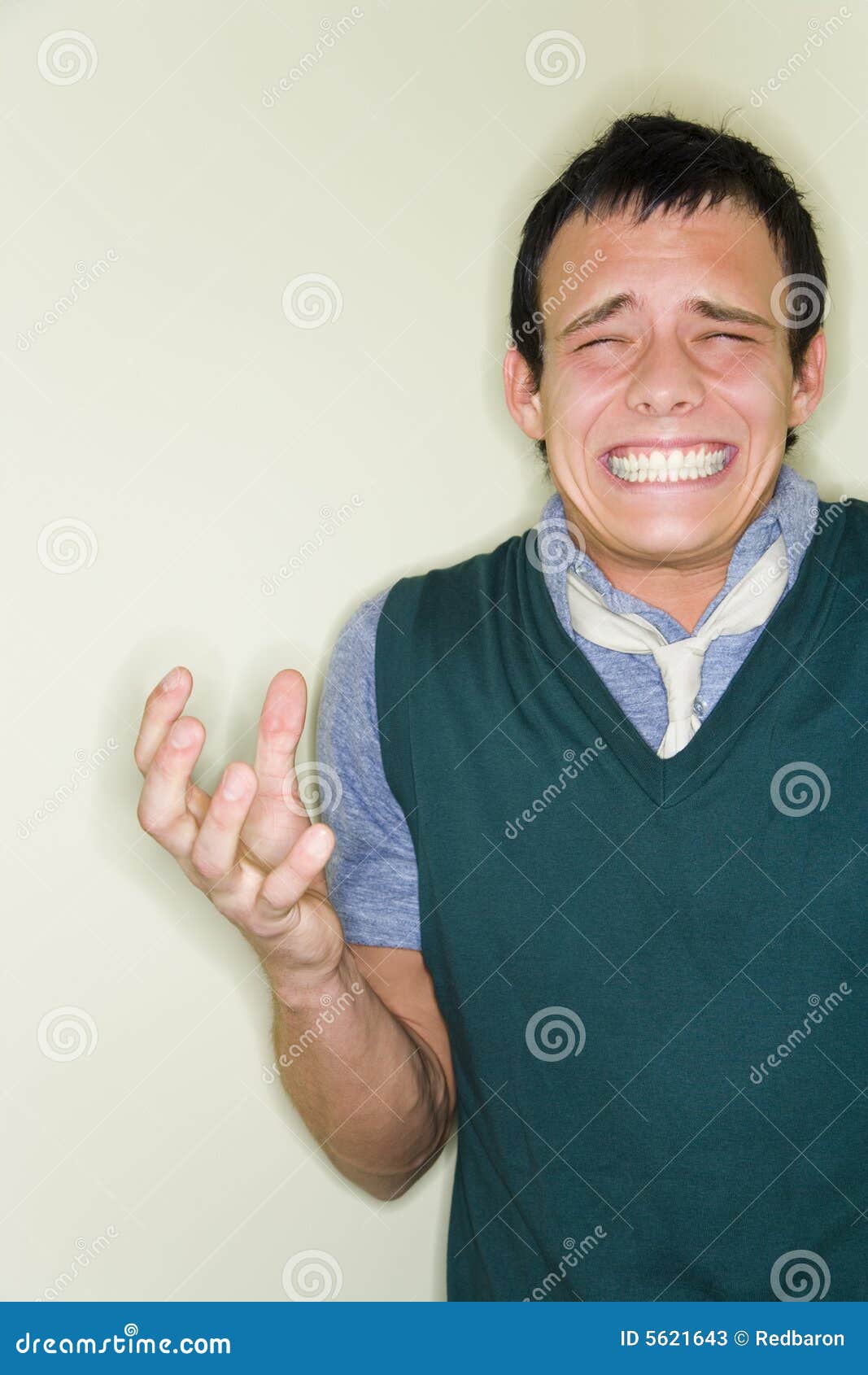 Homem Com Expressão Angustiado Imagem de Stock - Imagem de adulto ...