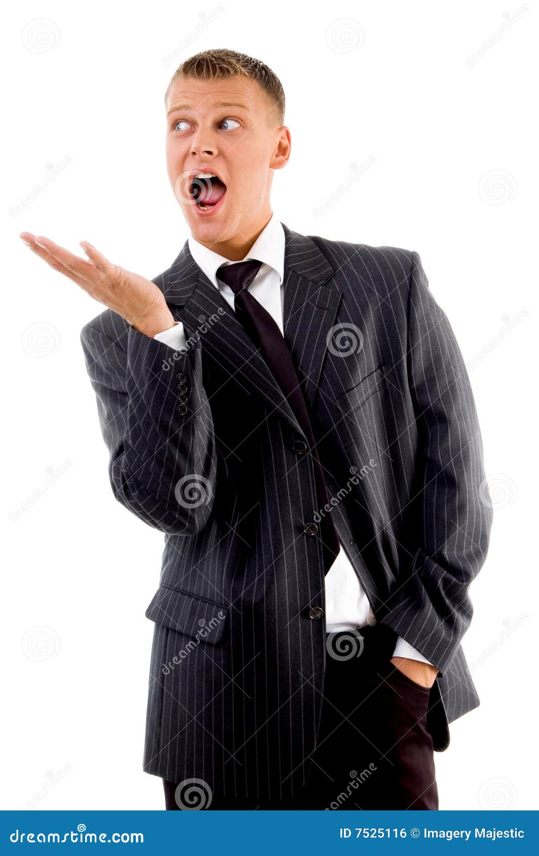 Homem Confuso Que Olha De Lado Foto de Stock - Imagem de sucesso ...