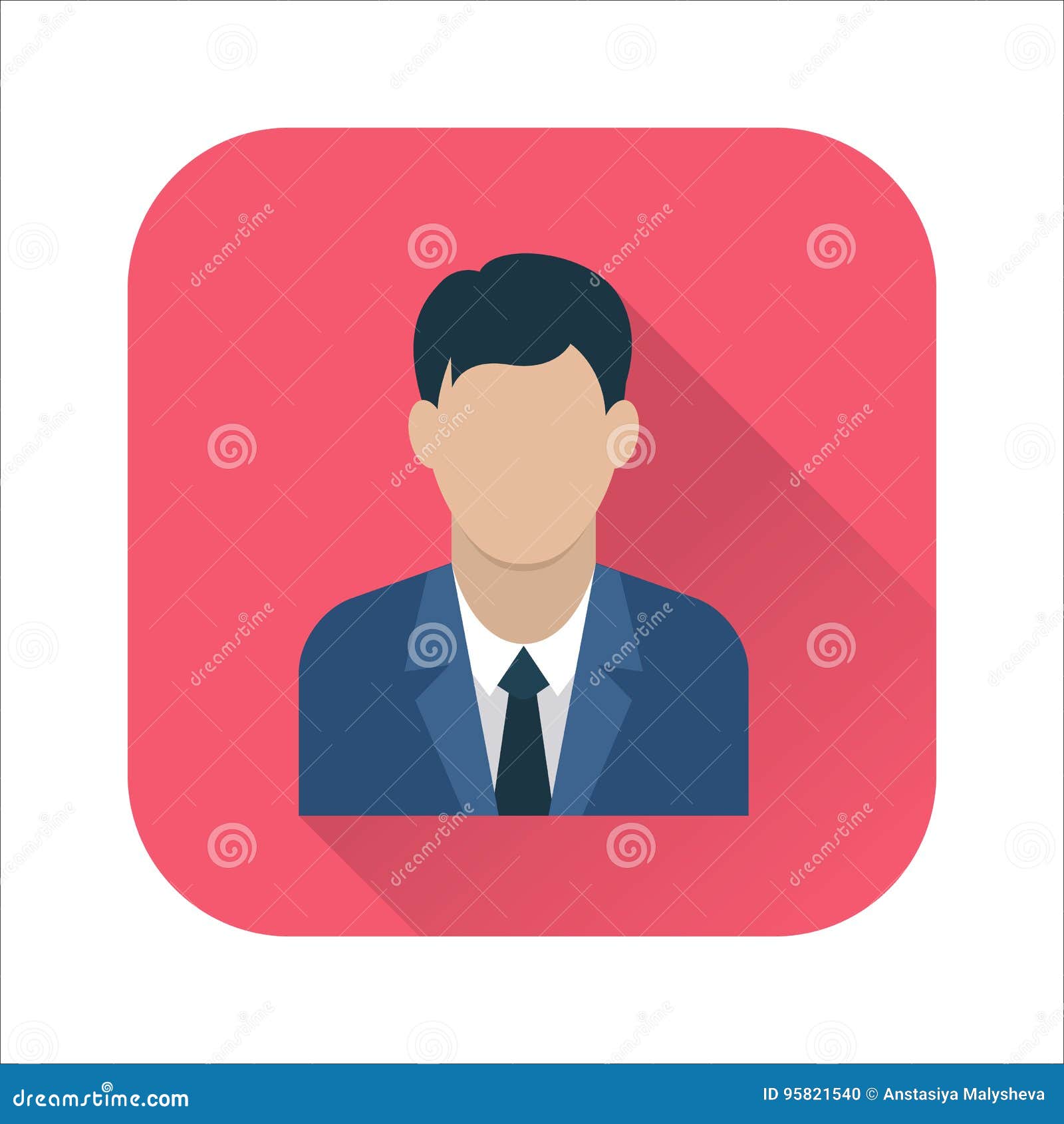 Homem De Negócios Flat Icon Ilustração do Vetor - Ilustração de ...