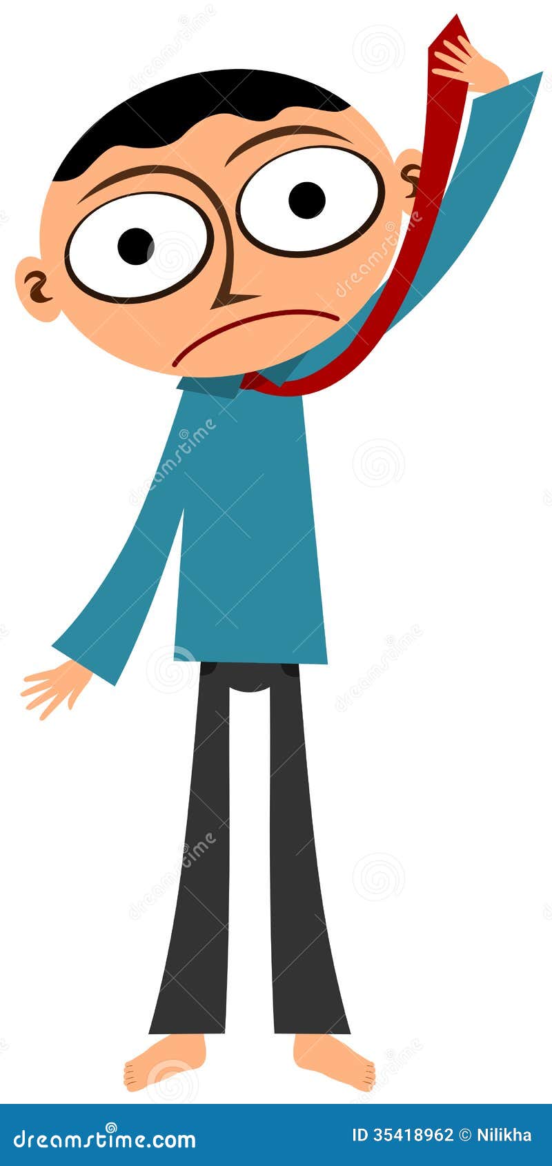 Homem falido ilustração stock. Ilustração de falhado - 35418962