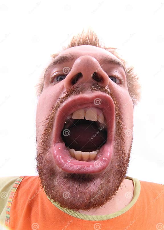 Homem feio imagem de stock. Imagem de sorriso, feio, isolado - 8556307