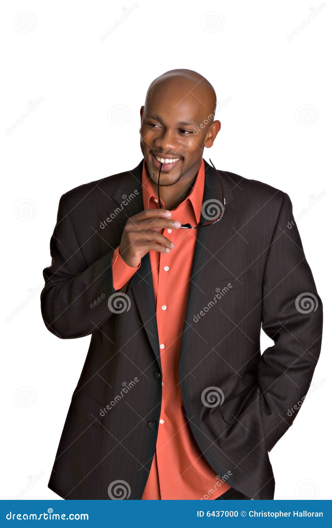 Homem feliz foto de stock. Imagem de homem, preto, bigode - 6437000