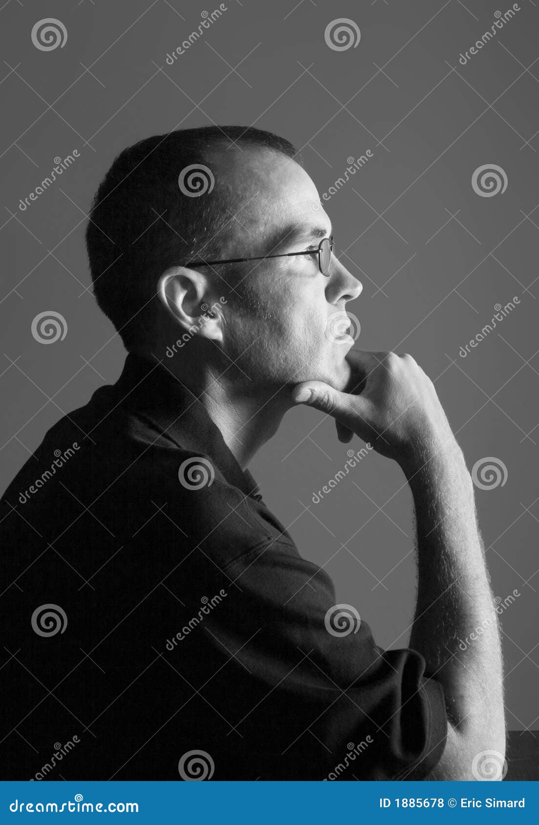 Homem intelectual foto de stock. Imagem de moderno, forma - 1885678