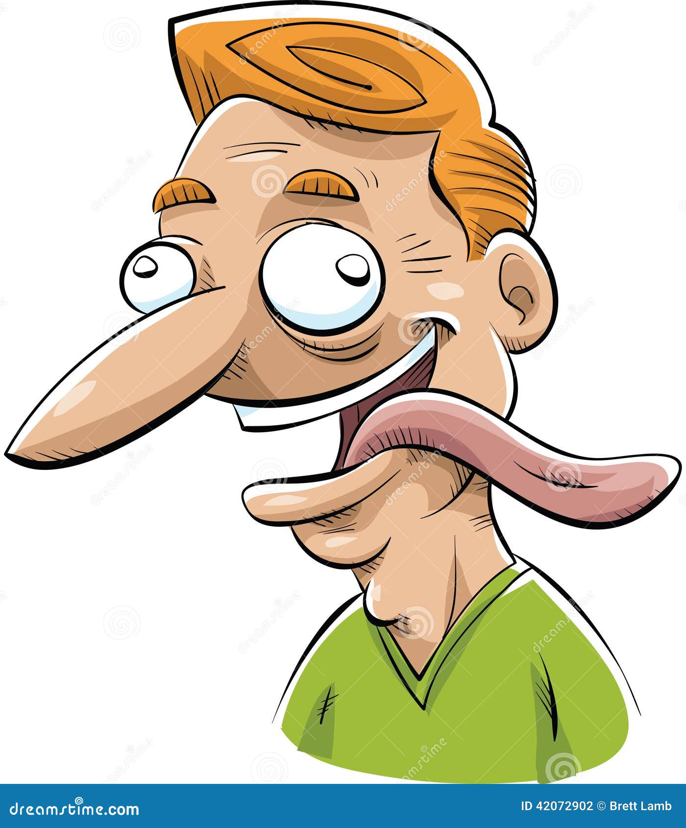 Homem maluco ilustração stock. Ilustração de feliz, divertimento - 42072902