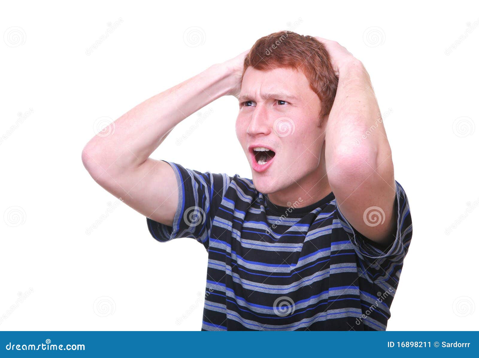 Homem Novo Frustrante E Disappointed Imagem de Stock - Imagem de ...