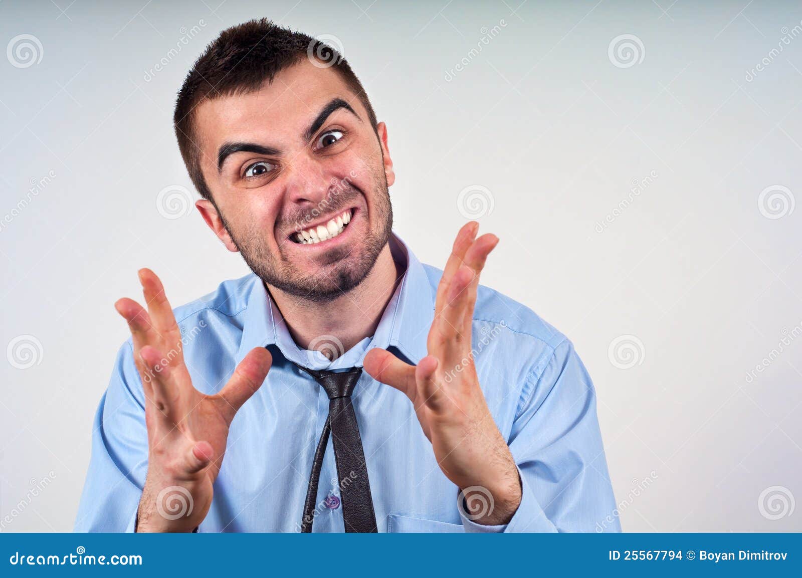 Homem Que Expressa a Frustração Foto de Stock - Imagem de feroz ...