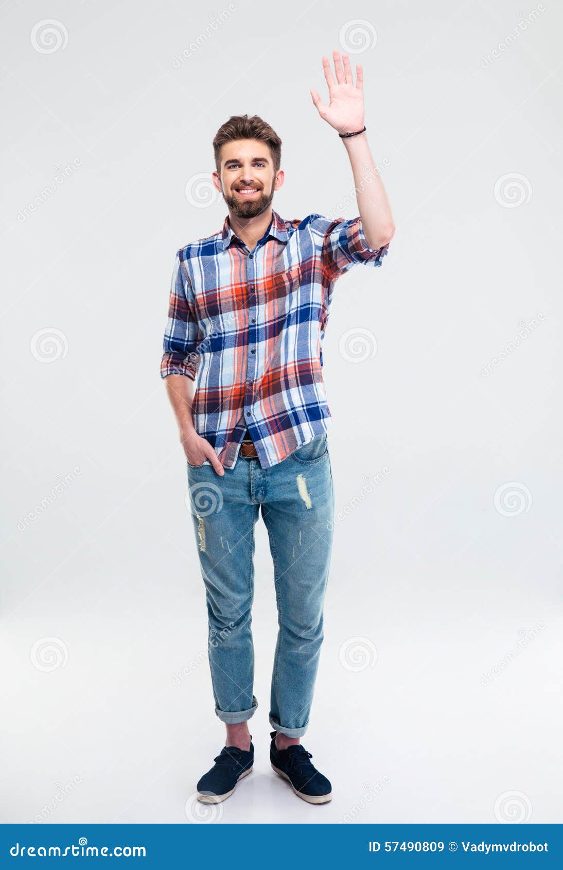 Homem Que Mostra O Gesto Do Cumprimento Imagem de Stock - Imagem de ...