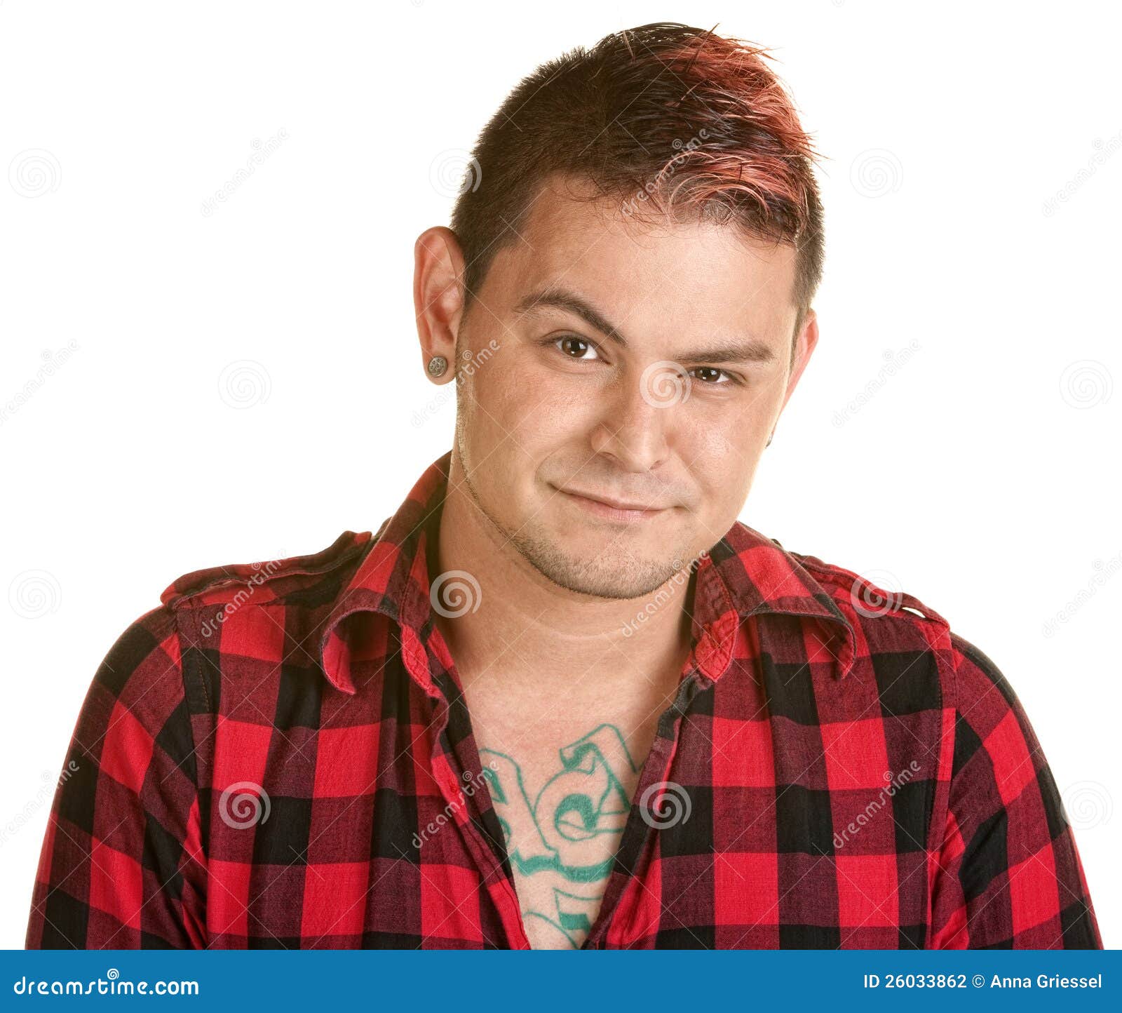 Homem Smirking foto de stock. Imagem de isolado, sozinho - 26033862