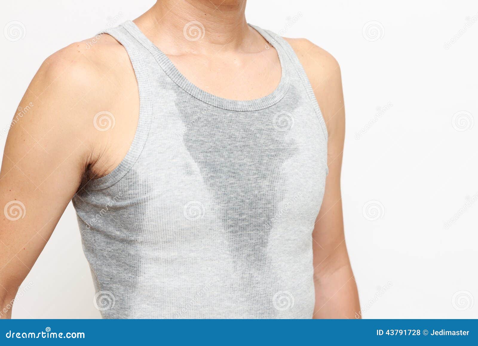 Homem suado foto de stock. Imagem de tiro, macho, corpo - 43791728